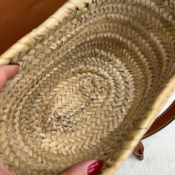 Bags | Chloe Marcie Raffia Rattan Shoulder Crossbody Bag Small Size ...